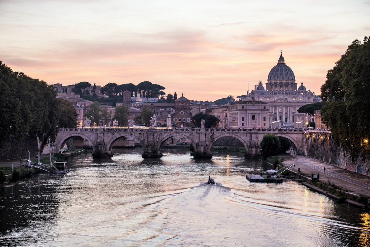 La bellezza di Ponte Umberto I a Roma in una foto | ViaggiArt